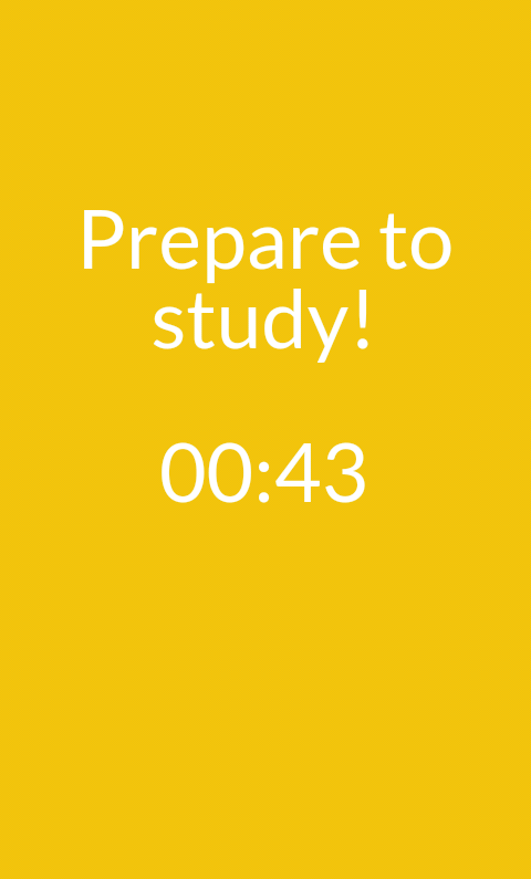 Studyfocus app - Reminds, Motivates and Rewards you for studying!
